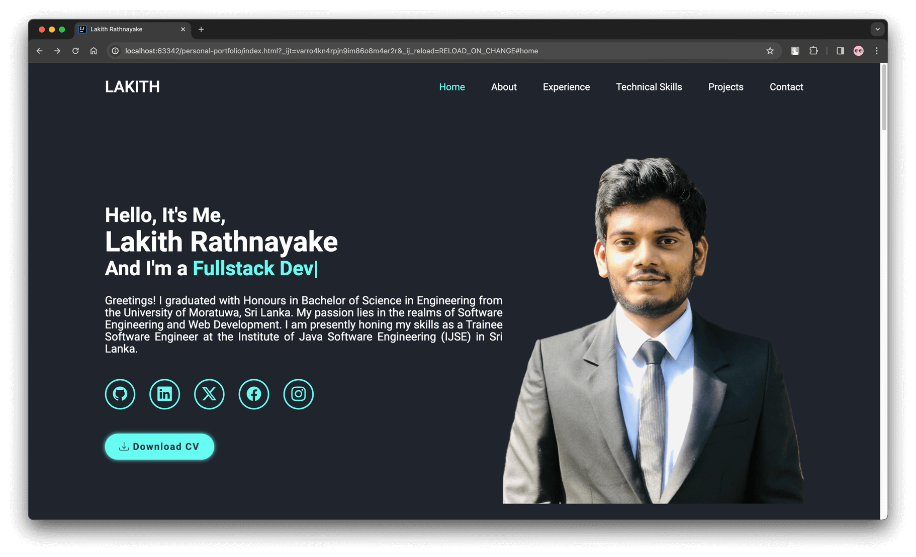 Lakith Rathnayake | Portfolio